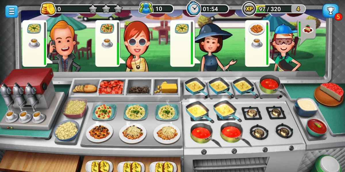 รีวิว food truck chef mod apk เกมทำอาหารสุดสนุก - แนะนำเกม